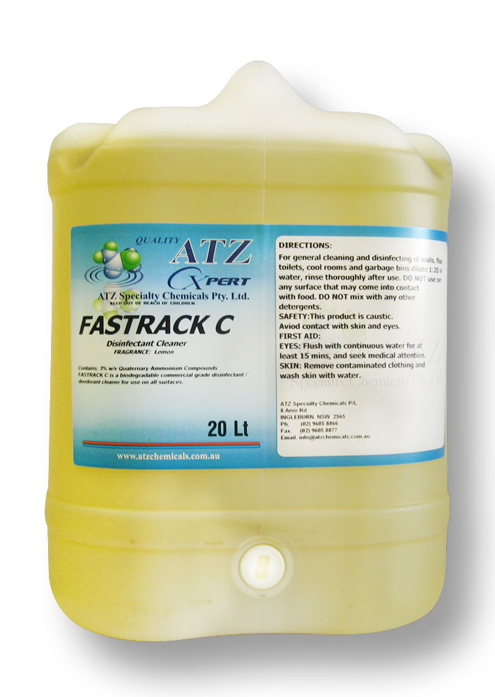 Fastrack C | Commercial Disinfectant – ATZ Chemicals