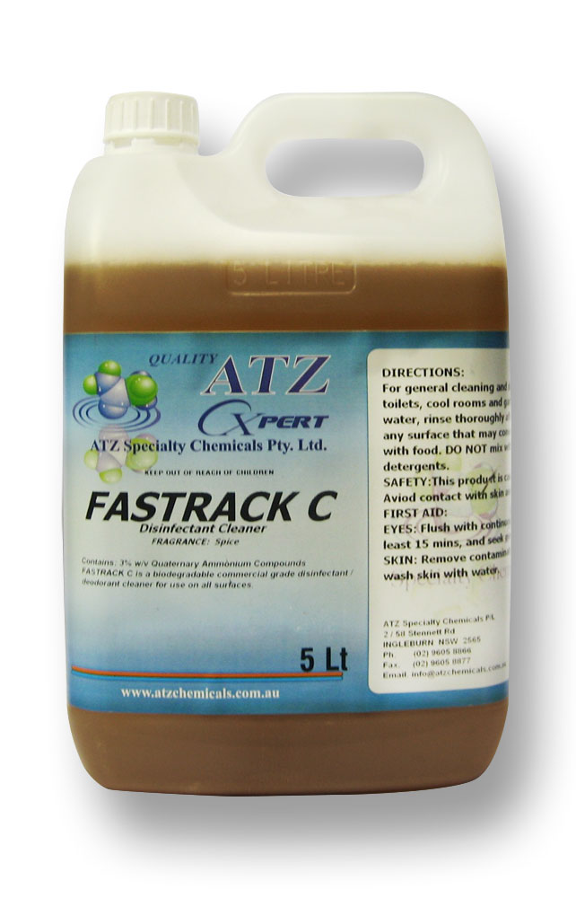 Fastrack C | Commercial Disinfectant – ATZ Chemicals